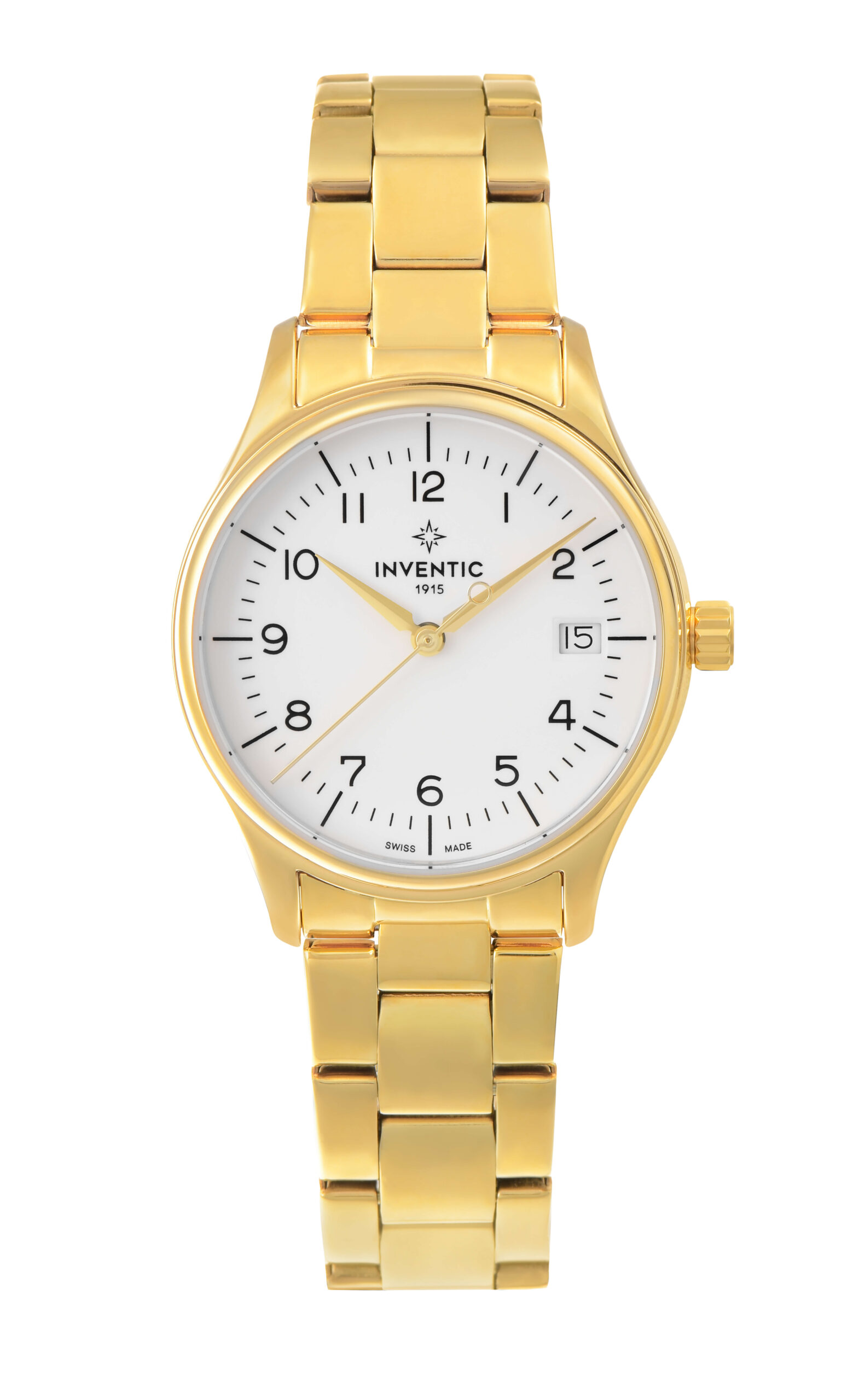 C1 Ladies Yellow Gold Cream – Inventic Swiss Watches